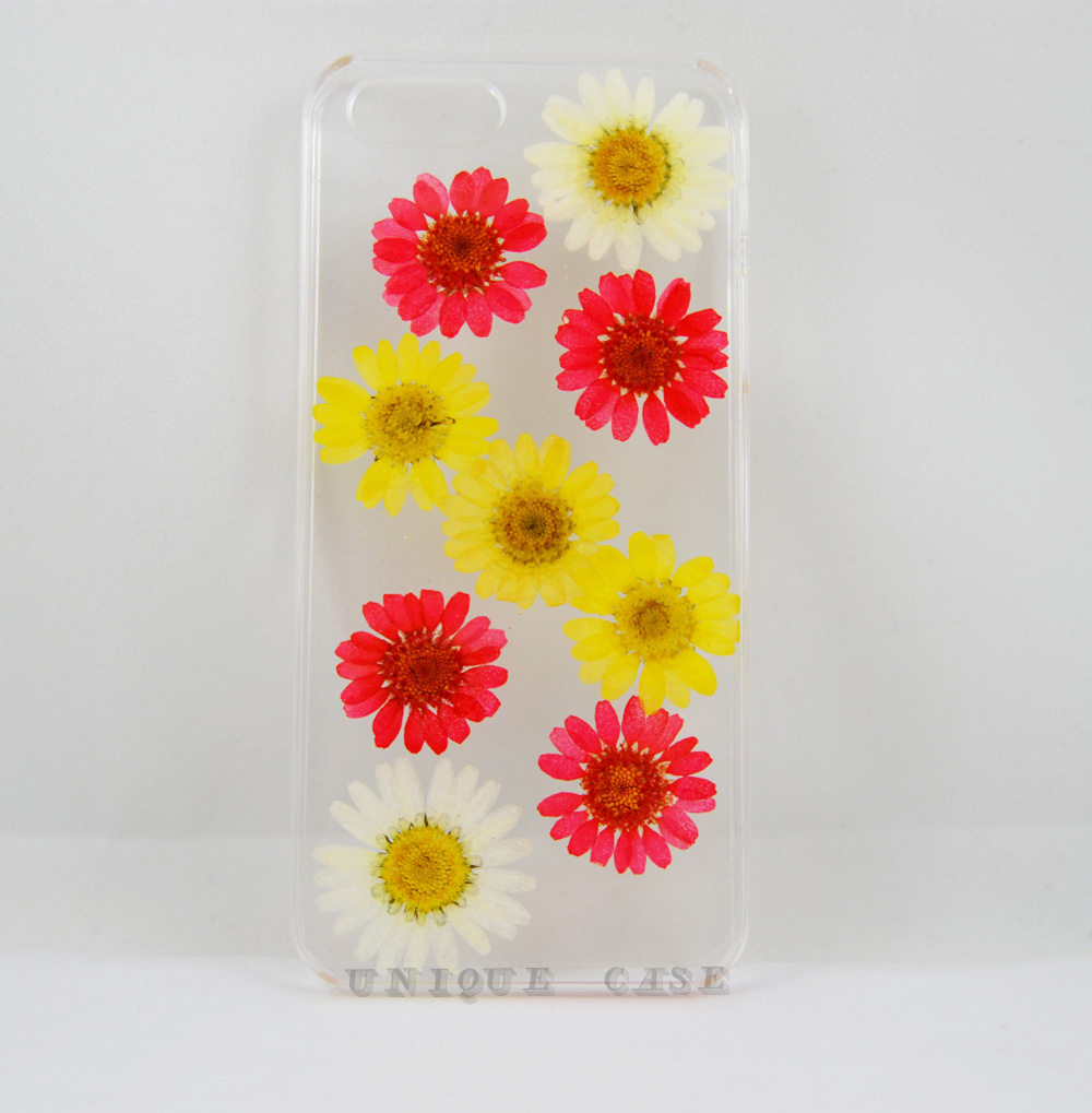 Pressed Flower Iphone 6 Case Real Flower Iphone 4s 5s 5c Case, Red ...